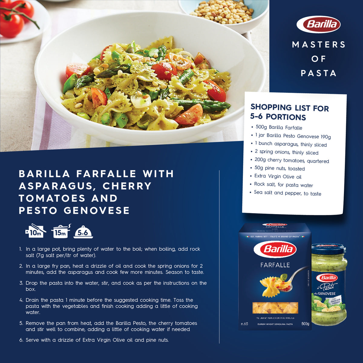 BARILLA FARFELLE 500G – Village Grocer - Central i-City