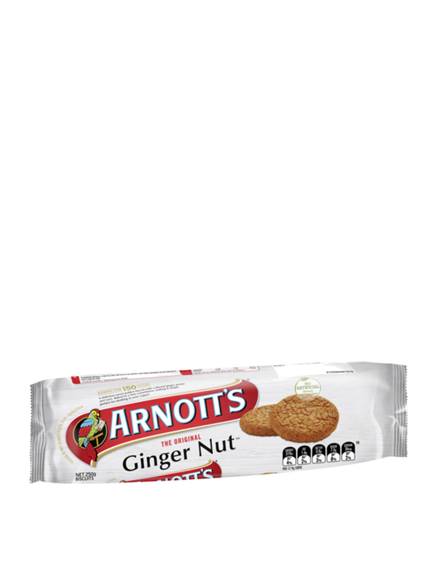 ARNOTTS GINGER NUT BISCUIT 250G – Village Grocer - Central i-City