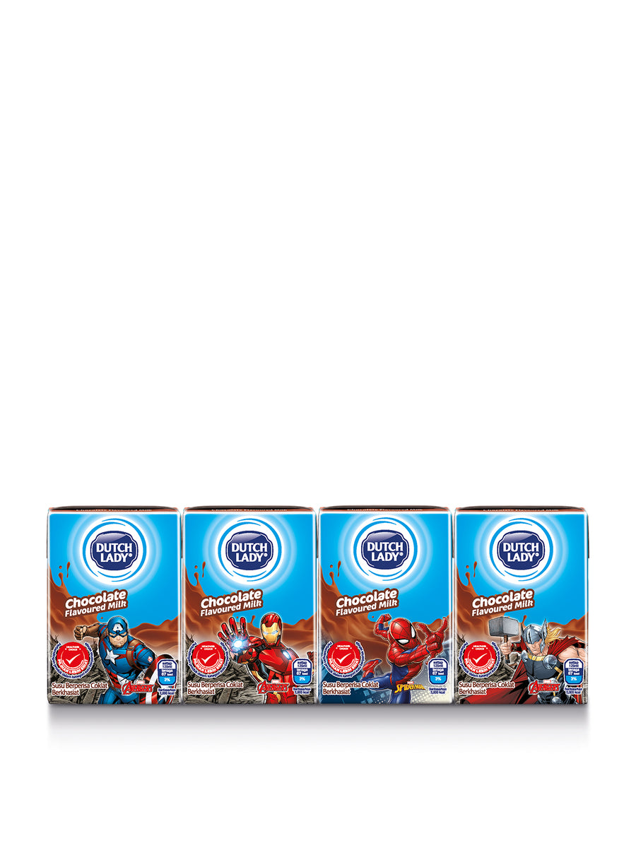 DUTCH LADY UHT MILKY MARVEL CHOC 4X125ML – Village Grocer - Central i-City