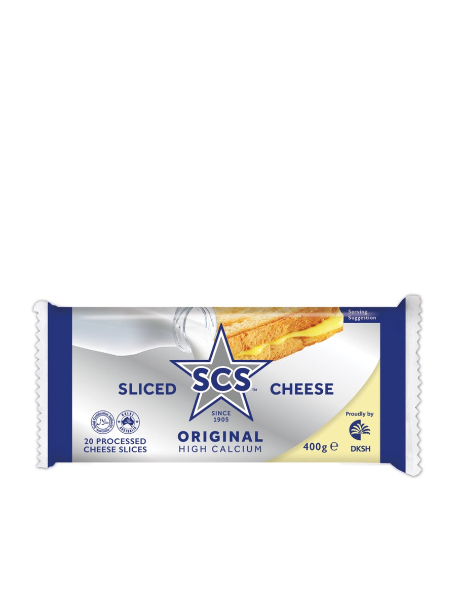 SCS SLICED CHEESE ORIGINAL 20S 400G – Village Grocer - Central i-City