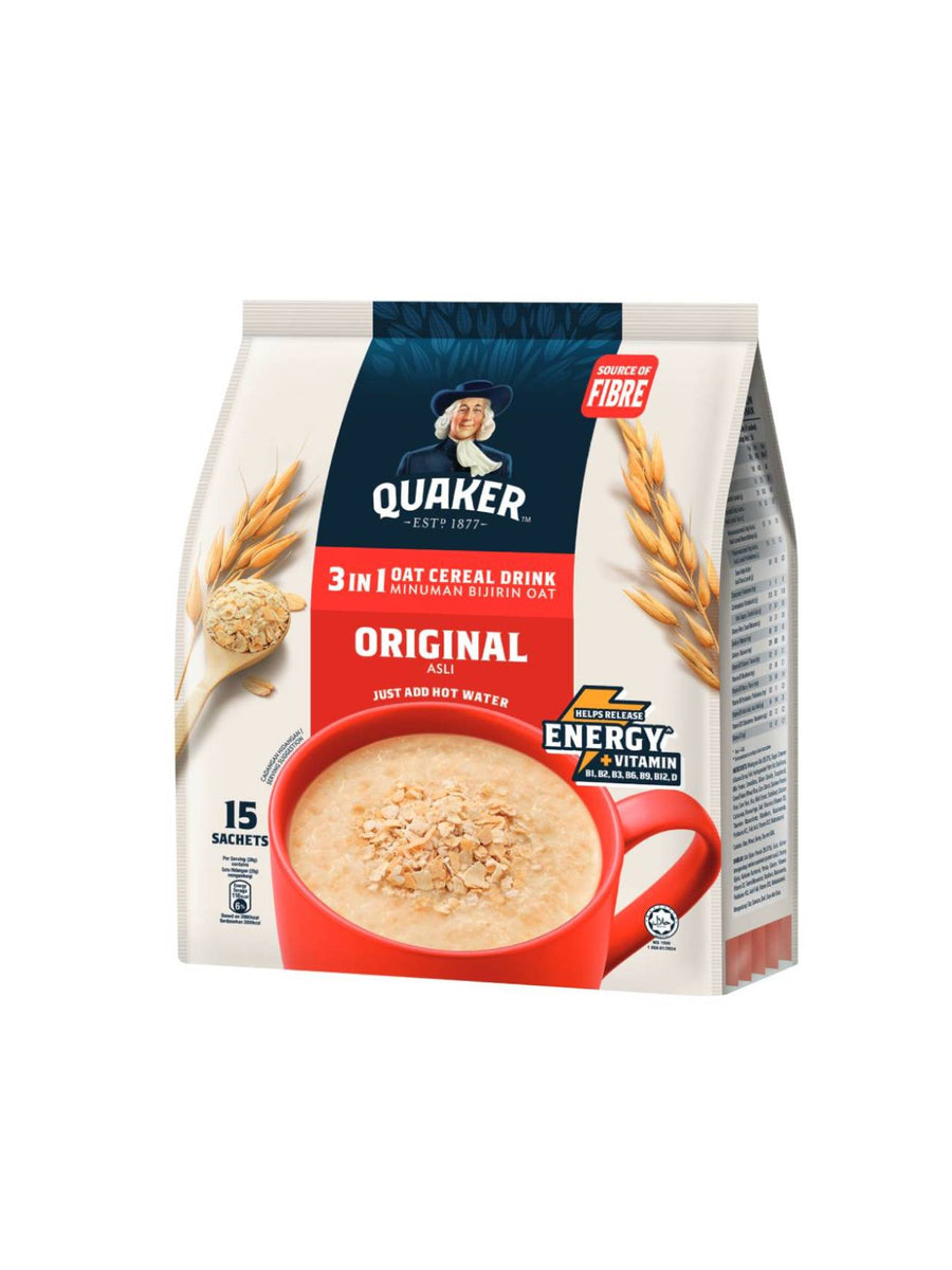 QUAKER 3 IN 1 ORIGINAL 14'S X 28G – Village Grocer - Central i-City