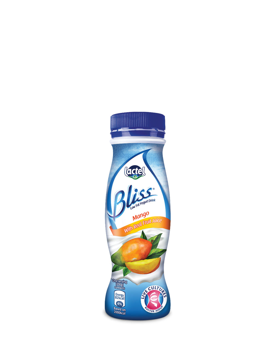 LACTEL BLISS YOGURT DRINK MANGO 200G – Village Grocer - Central i-City